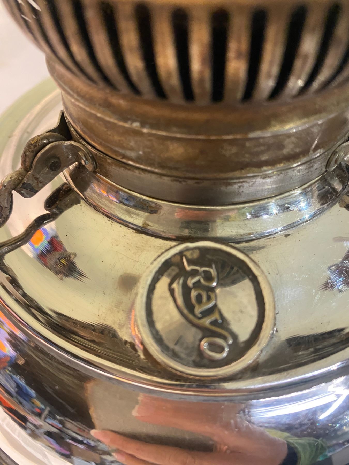 Antique RAYO kerosene lamp