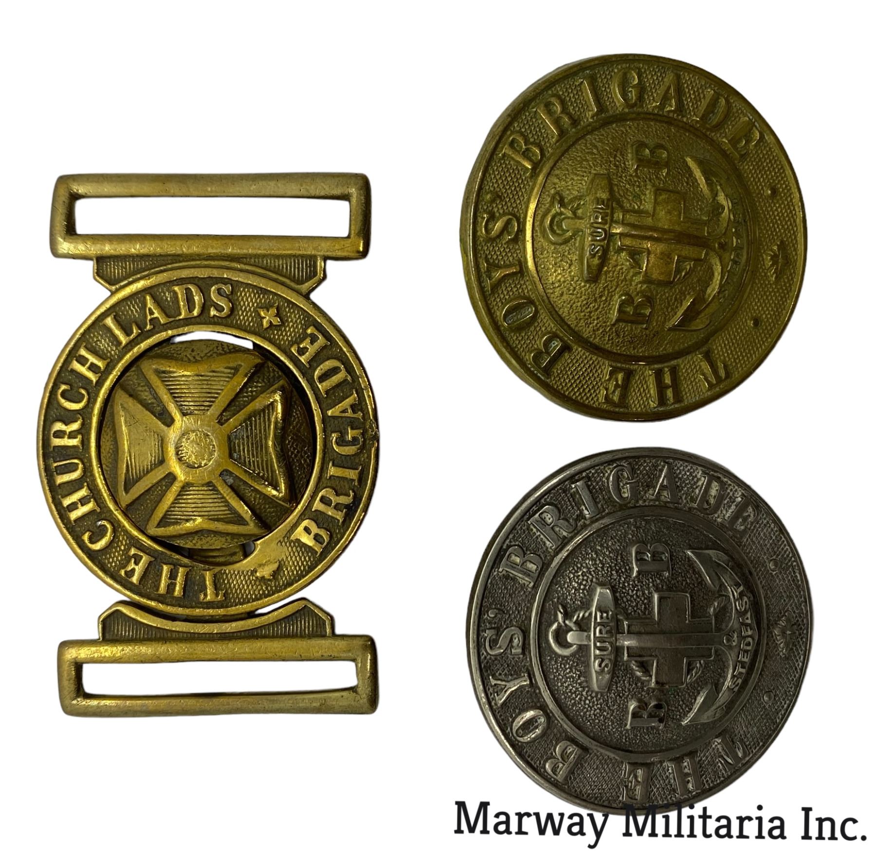 Boys Brigade & Church Lads Brigade Badge Lot