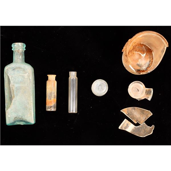 Medical Bottleglass Group Ss Central America Treasure 161934 Holabird Western Americana