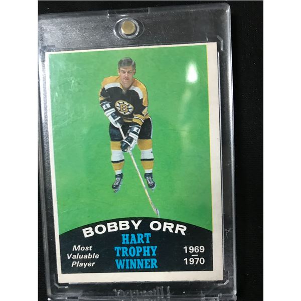 1969-70 OPC BOBBY ORR HART TROPHY WINNER 1969-70 OPC BOBBY ORR HART TROPHY WINNER