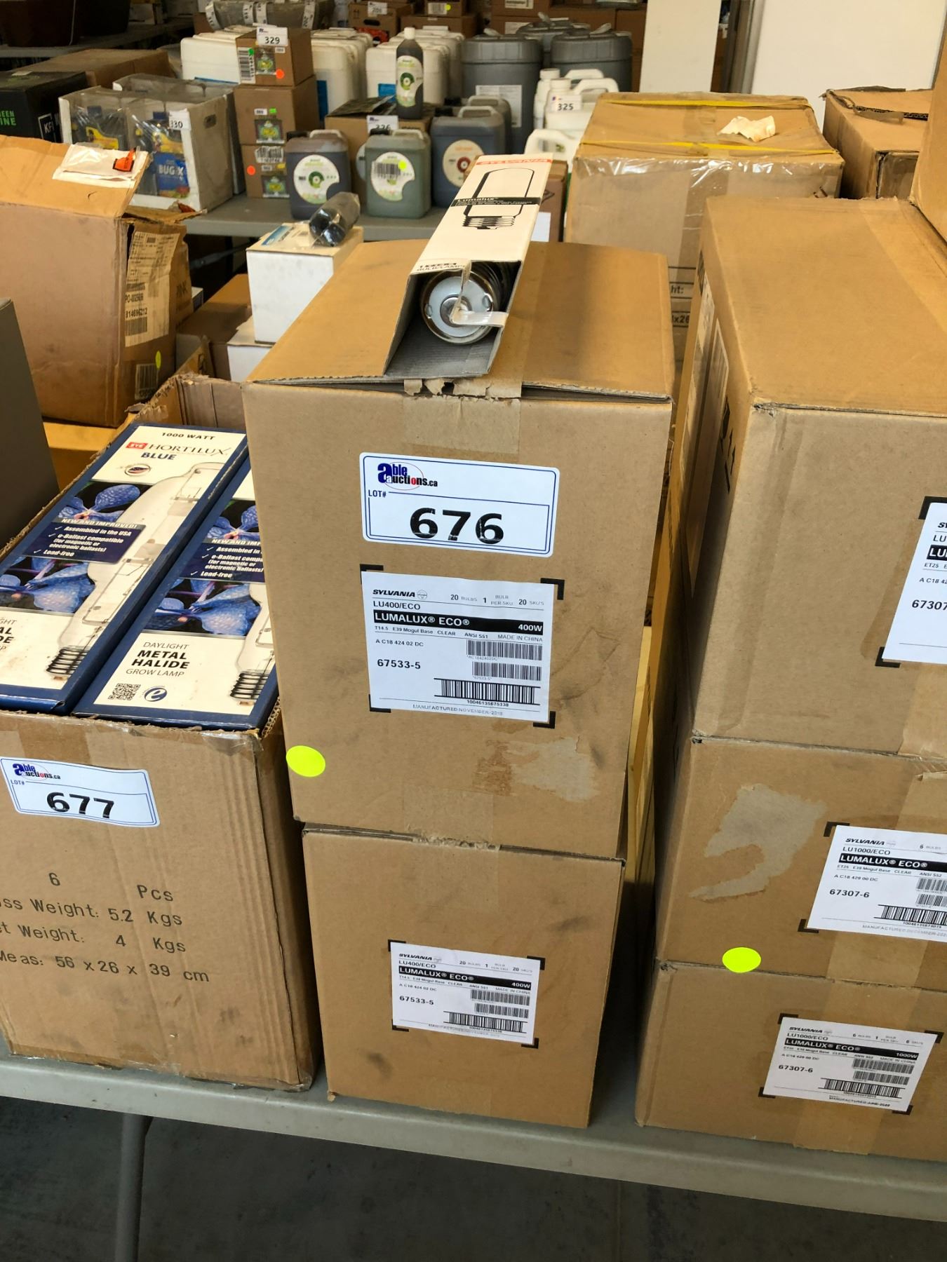 Sylvania LU400/ECO/67533 High Pressure Sodium Lamp, 400 W Wattage, E39 ...