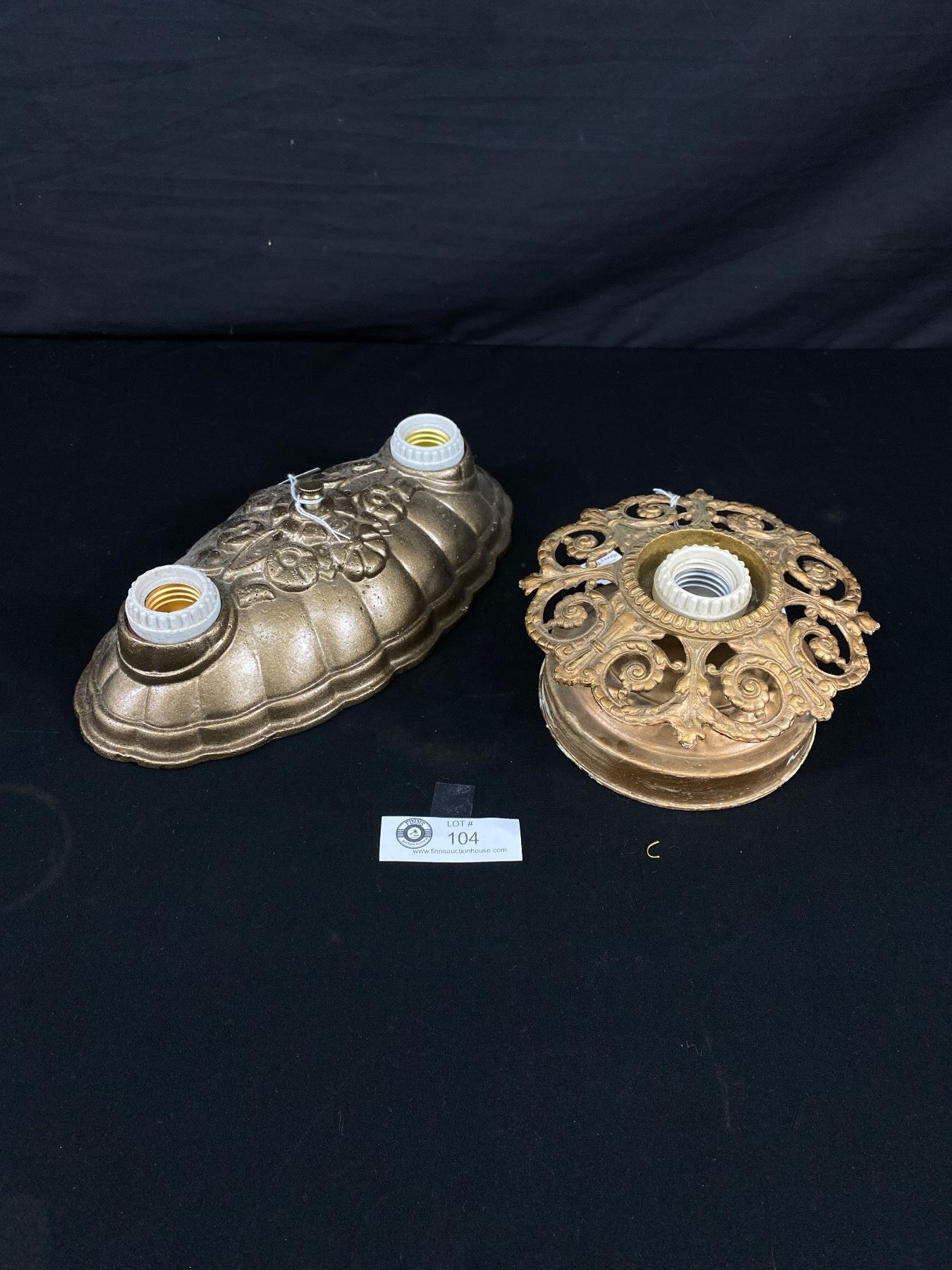 Single Socket Ceiling Fixture & Double Socket Ceiling Fixture