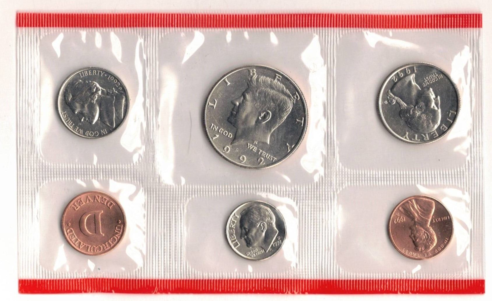 1992 Kennedy Uncirculated Mint Set