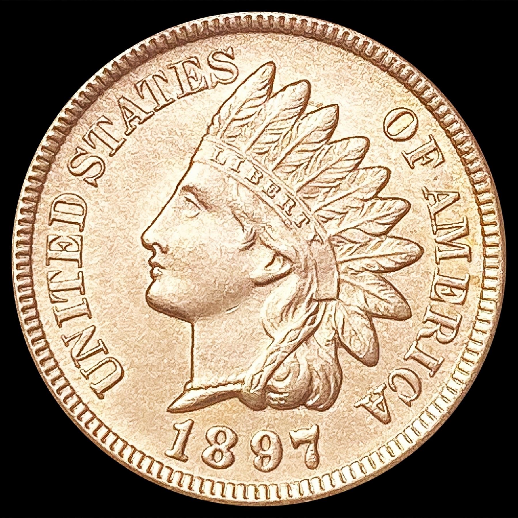 1897 Indian Head Cent UNCIRCULATED