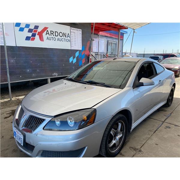 2009 PONTIAC G6