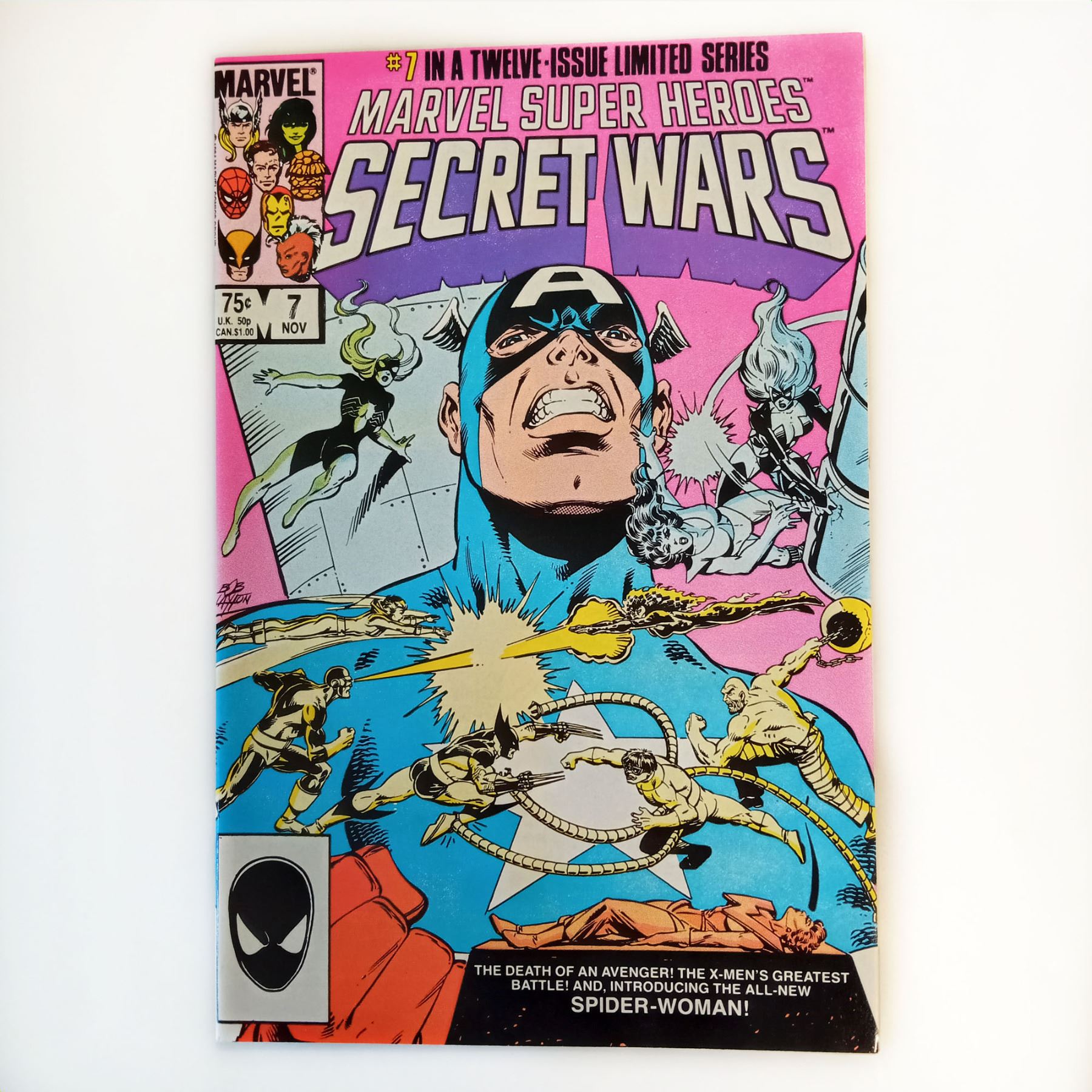 SECRET WARS #7 1984 comic book Marvel