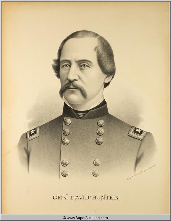 General David Hunter 1802 - 1886 Historical Print