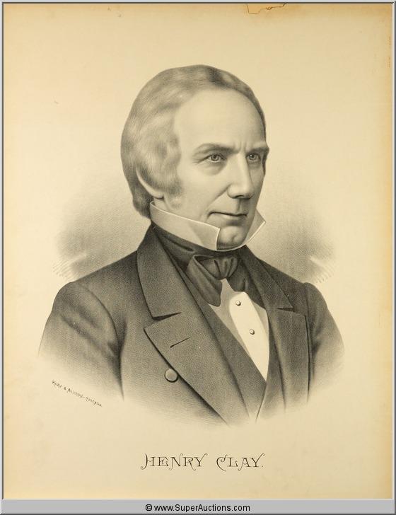 Henry Clay 1777 - 1852 Historical Print