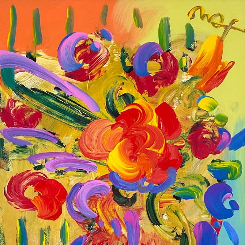 Abstract Flowers by Peter Max