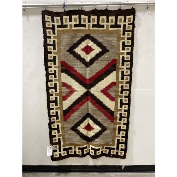 Navajo Hubbell Moore Trading Post Blanket Rug