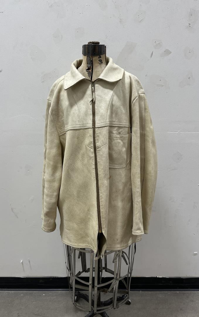 Custom Made Elk Leather Cowboy Jacket