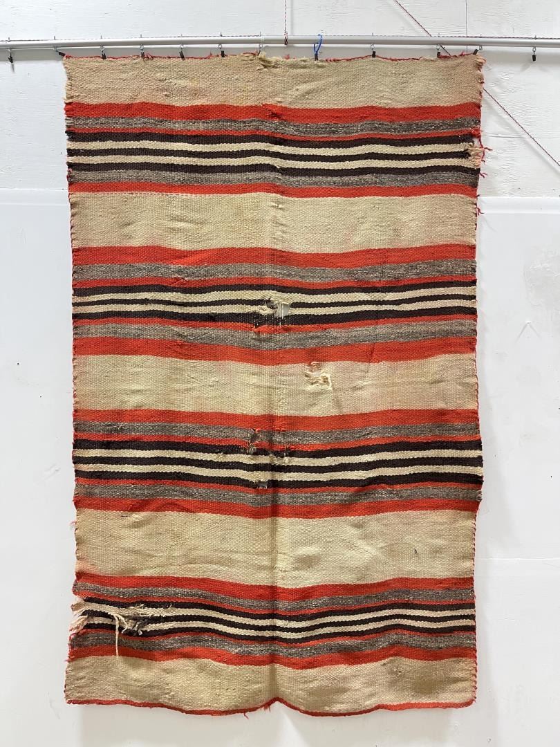 Large Antique Navajo Indian Blanket