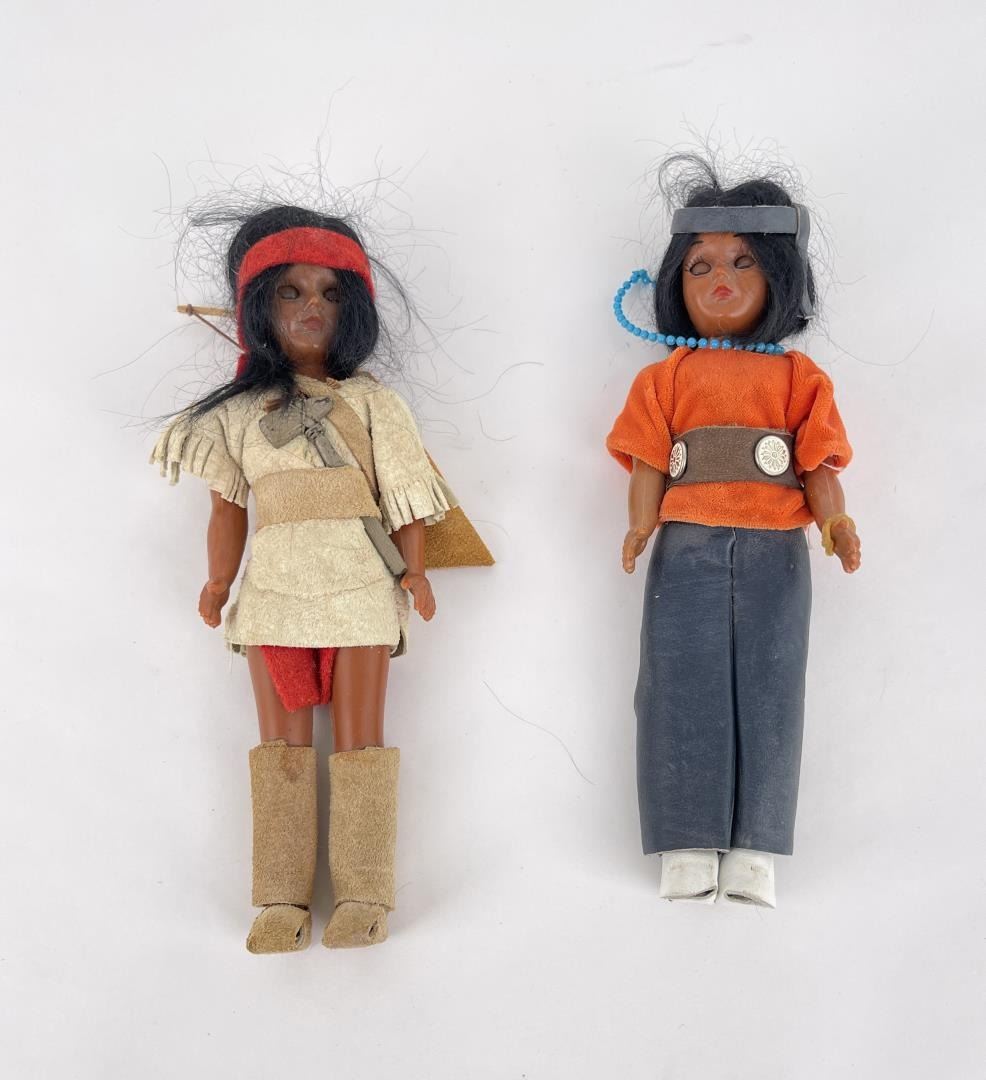 Plastic Indian Dolls