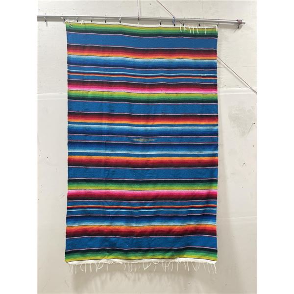 Mexican Wool Serape Saltillo Blanket