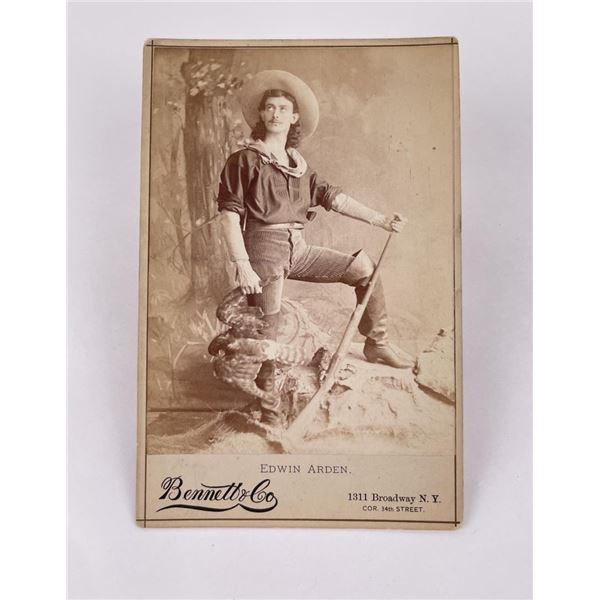 American Actor Edwin Arden Cabinet Card