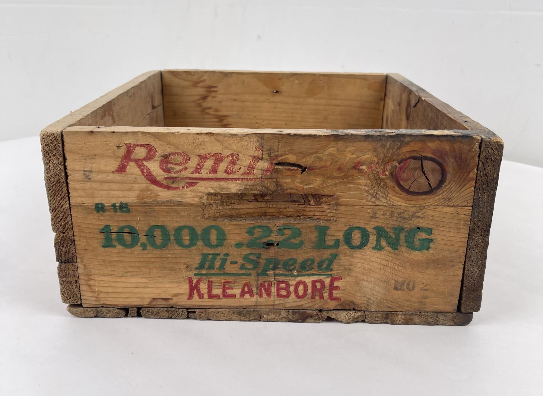 Remington .22 LR Wood Rifle Ammo Box