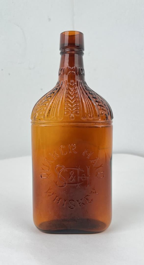 Quaker Maid Whiskey Bottle