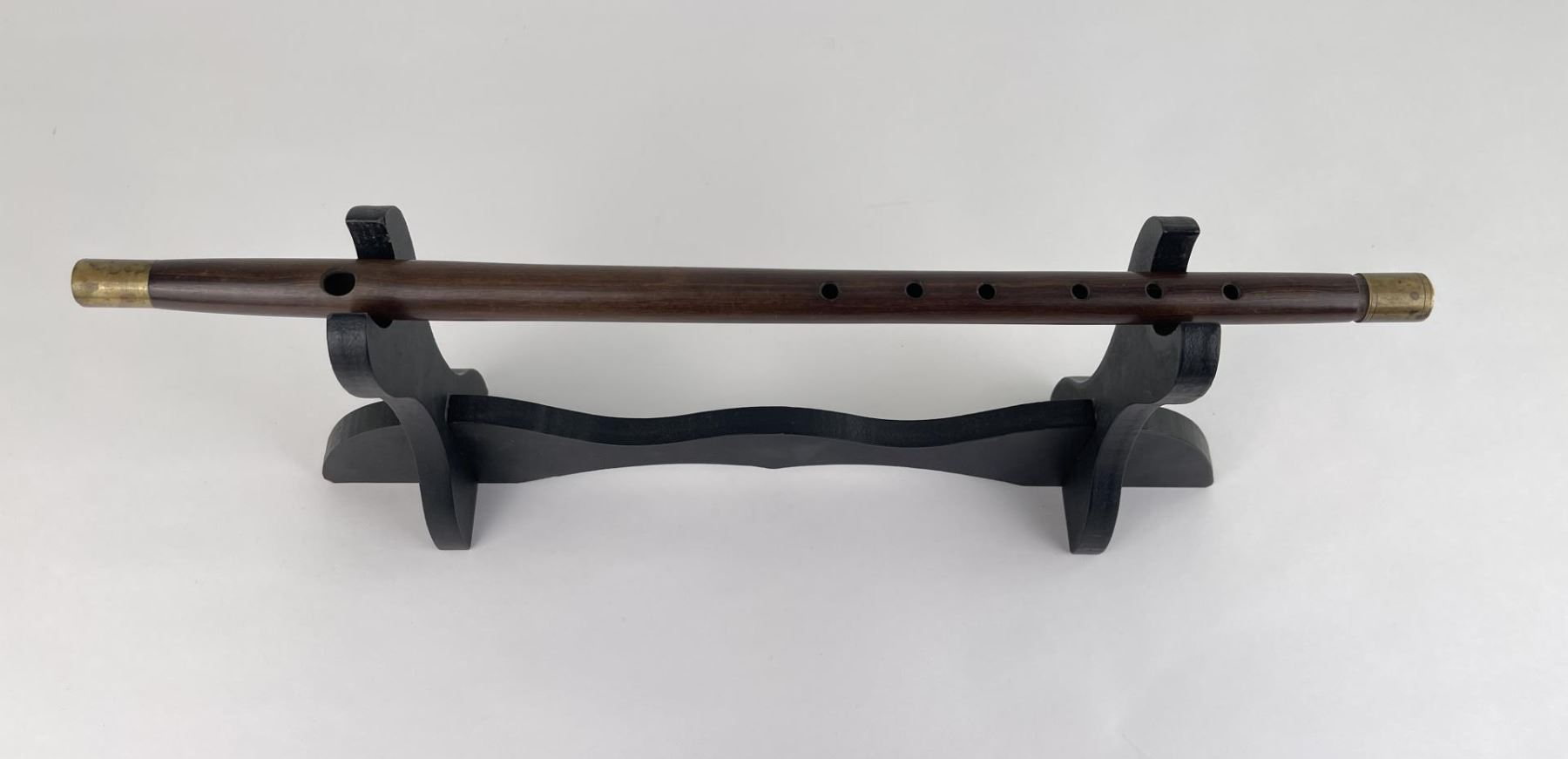Antique Civil War Period Rosewood Flute