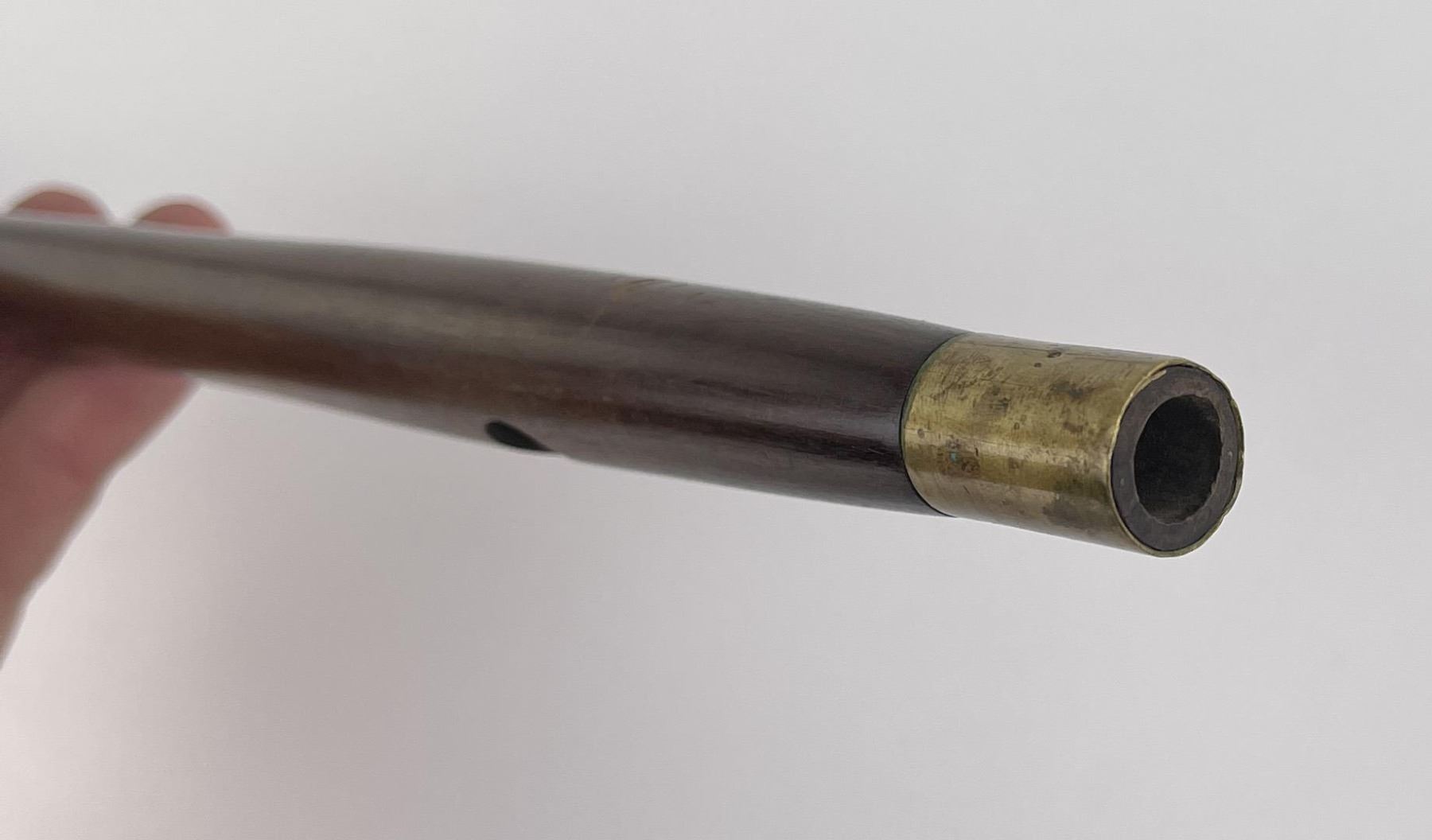 Antique Civil War Period Rosewood Flute
