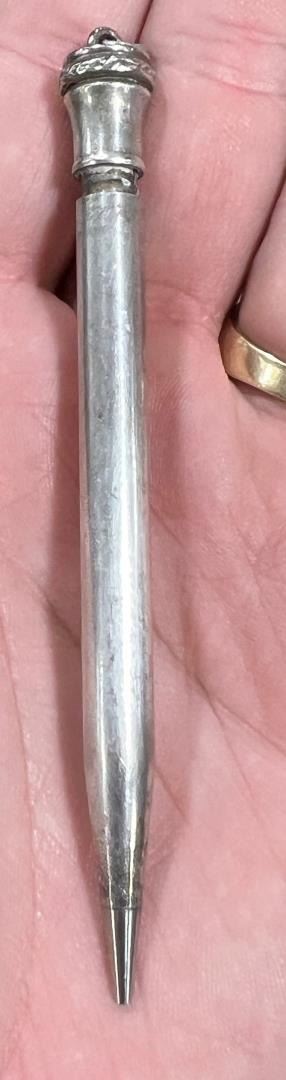Sterling Silver Plate Mechanical Pencil