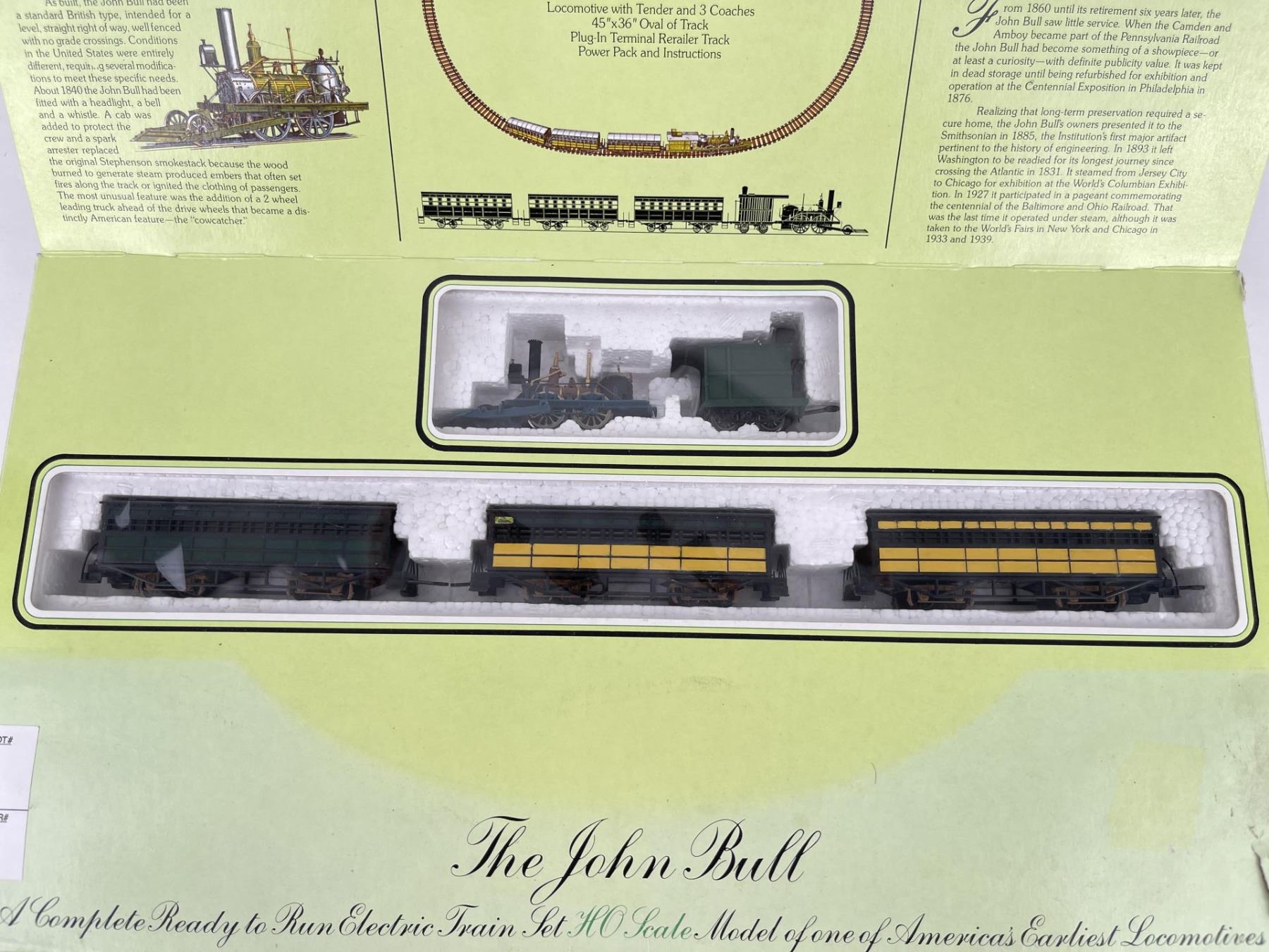 Bachmann John Bull HO Scale Locomotive Set