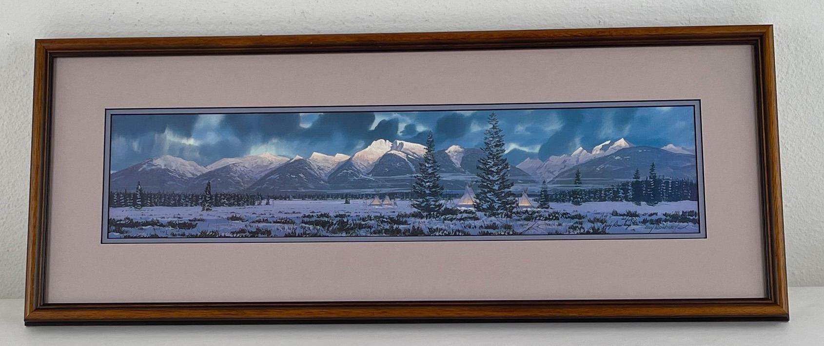 Guy Rowbury Montana Indian Print