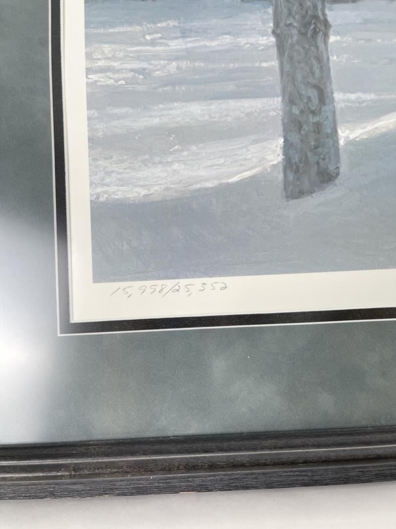 Robert Bateman Midnight Black Wolf Print