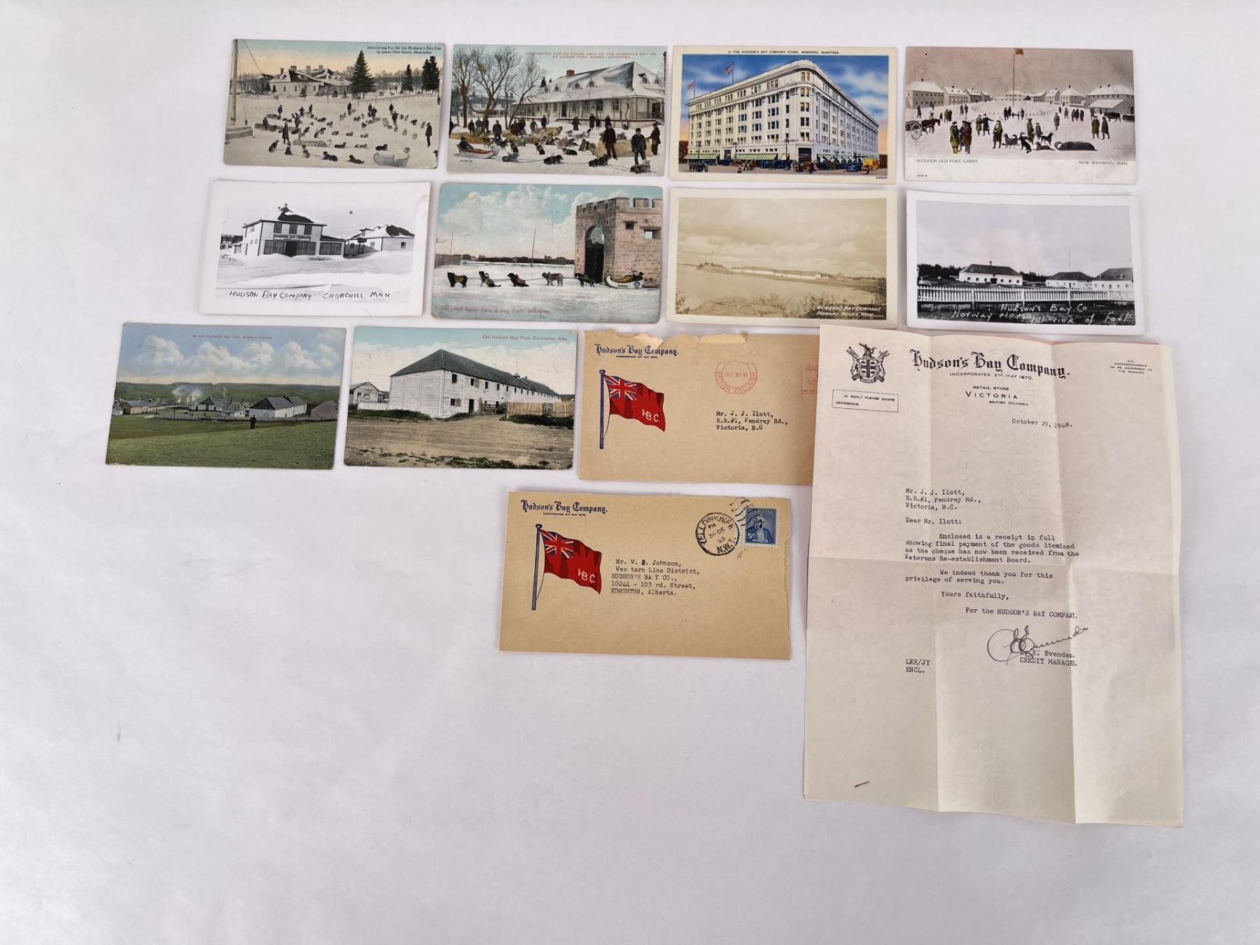 Antique Hudsons Bay Company Ephemera