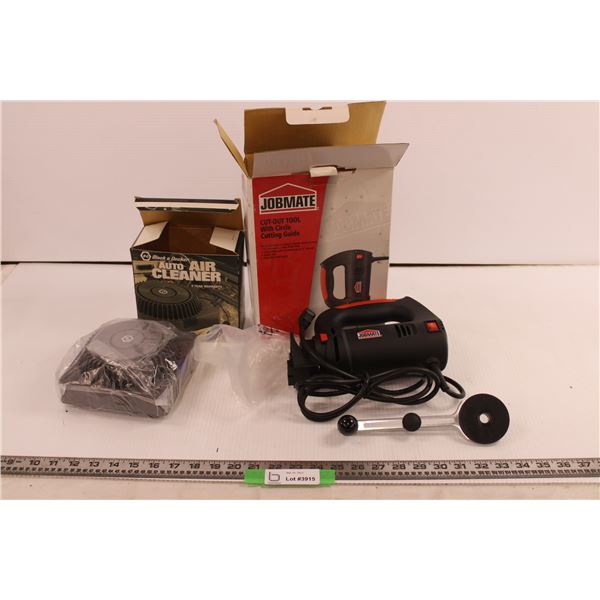 Bandd Auto Air Cleaner Jobmate Cut Out Tool With Circle Cutting Guide