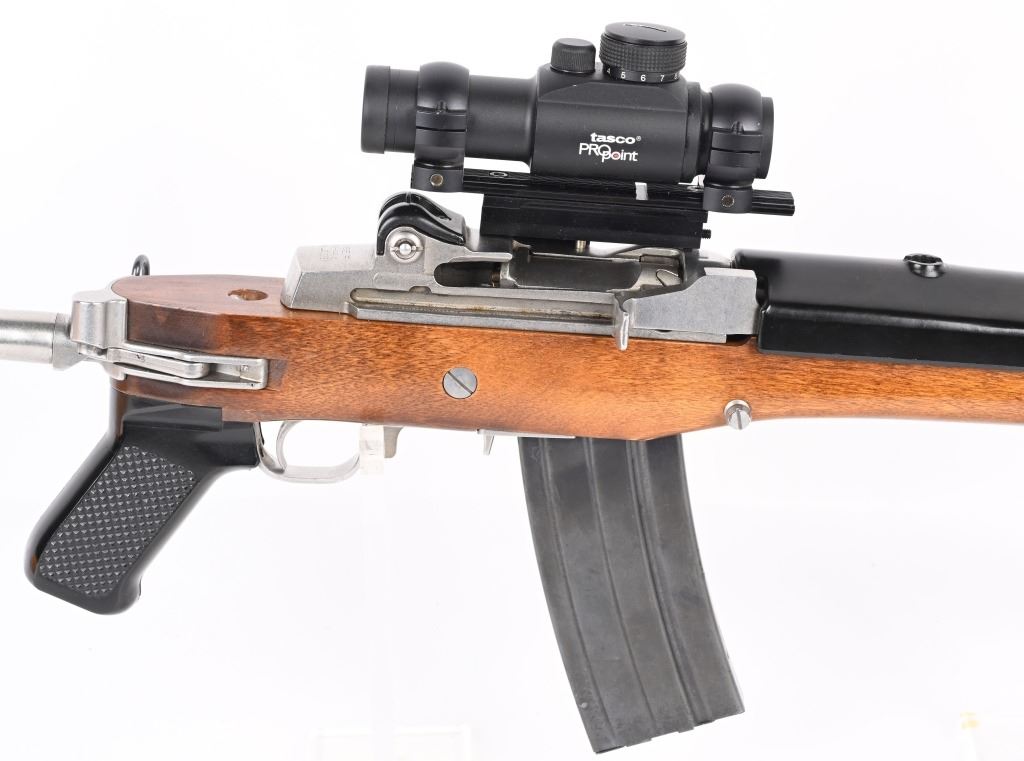 PRE BAN RUGER MINI-14 GB STAINLESS STEEL FOLDER