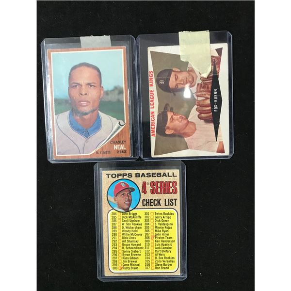 Vintage Baseball Card Lot