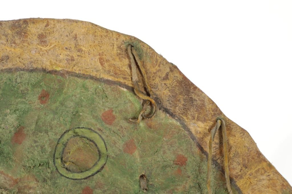 Circa 1865 Apsaalooke Crow Painted Medicine Shield