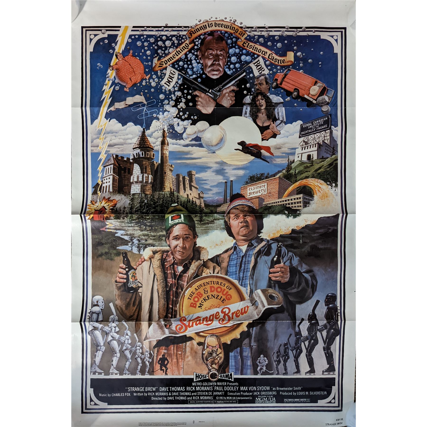 Strange Brew 1983 Original One Sheet Movie Poster