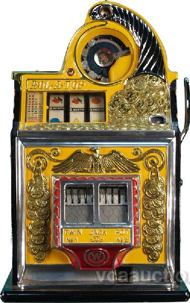5 Cent Watling Rol-A-Top Twin Jackpot Slot Machine