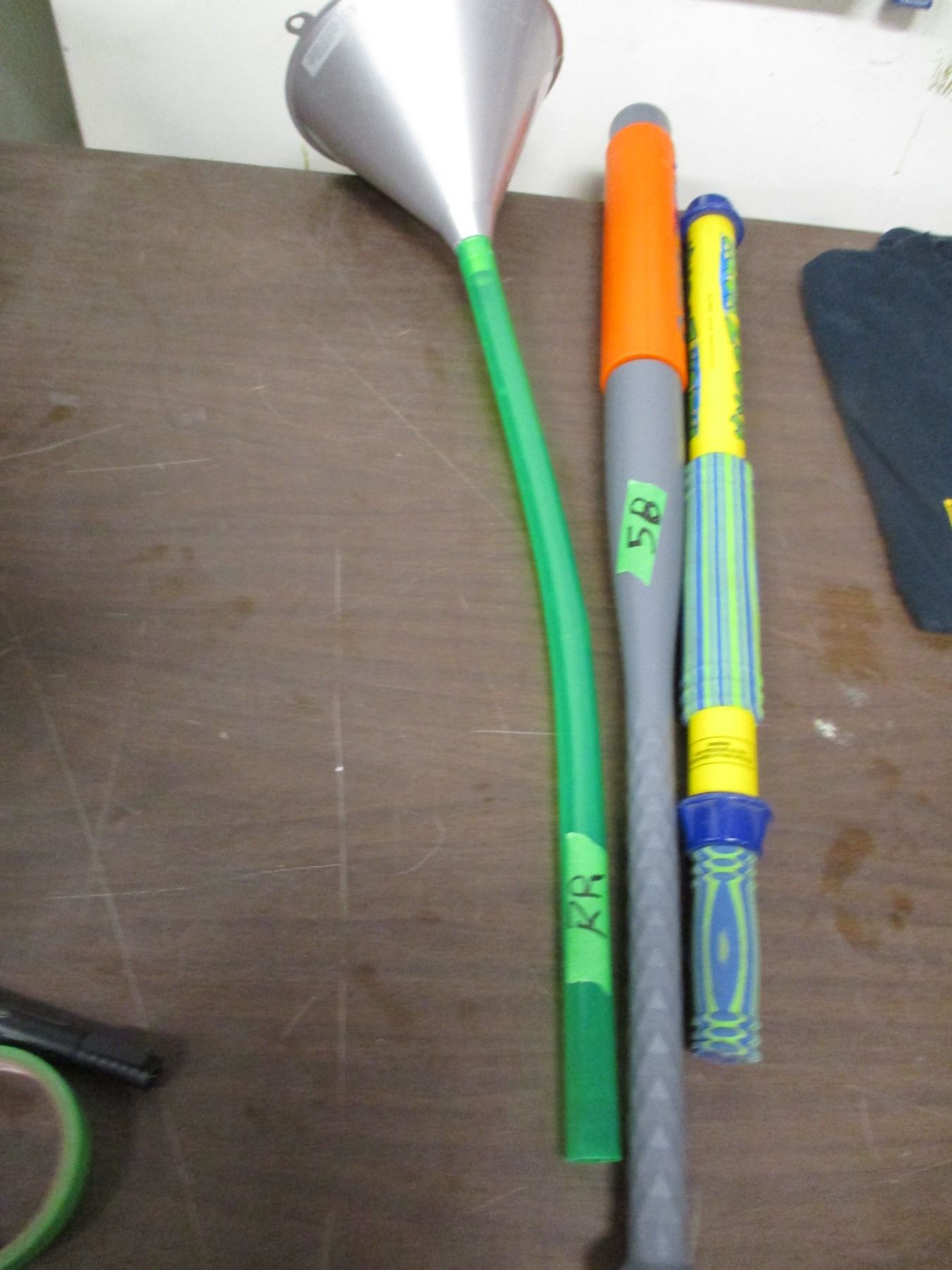 SOAKER, BALL BAT, FUNNEL