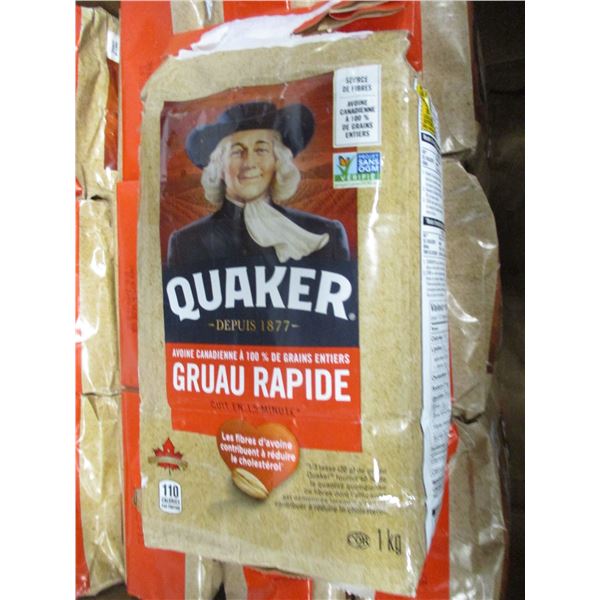 QUAKER OATS (1 KG/1.5 MINUTES COOKING TIME) - PER BAG