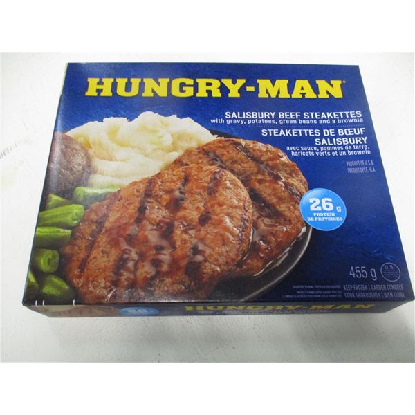 HUNGRY MAN SALISBURY STEAKETTE DINNER (455 G)