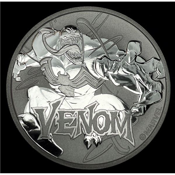 2020 Tuvalu Venom 1 ozt .9999 Silver $1