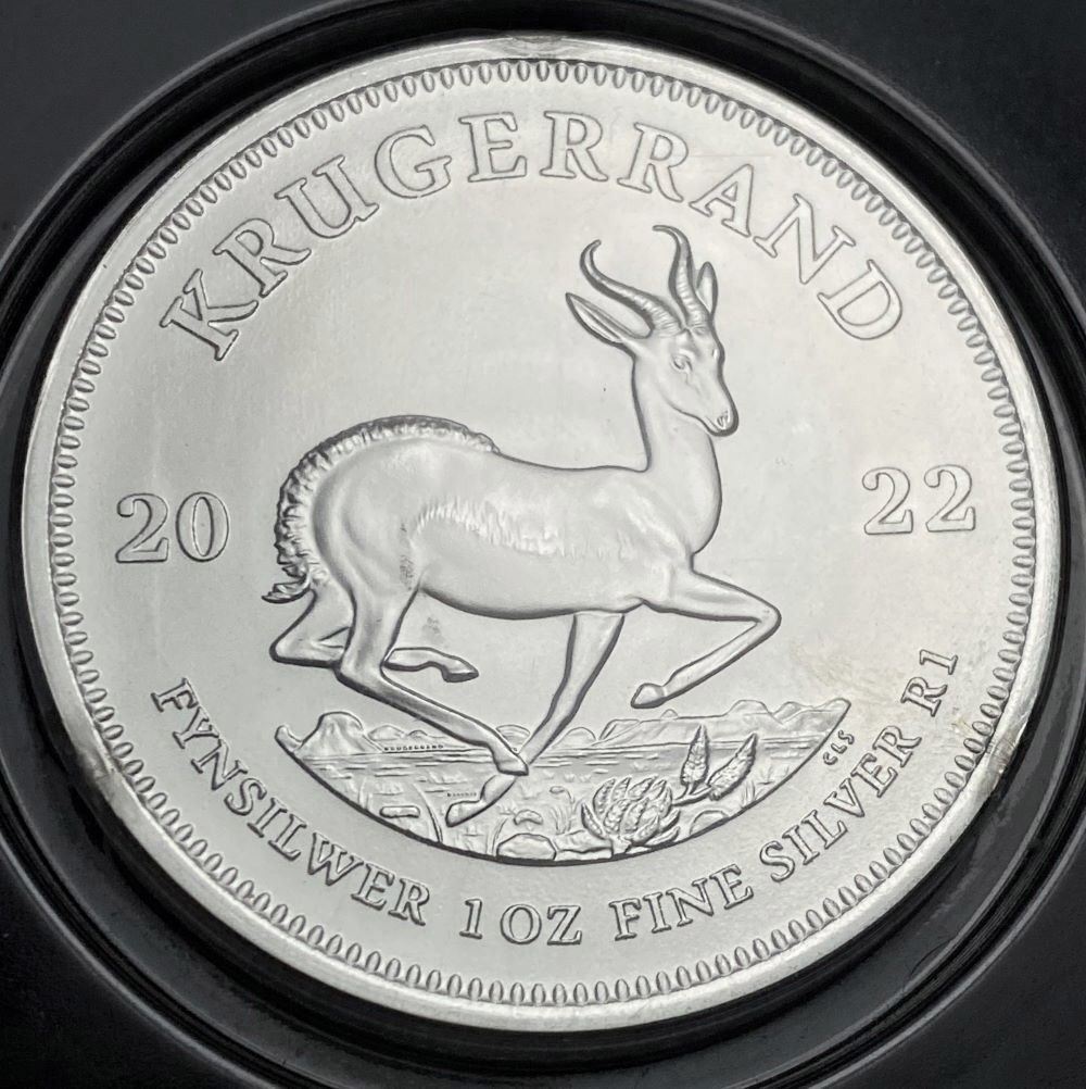 2022 South Africa Krugerrand 1 ozt .999 Silver