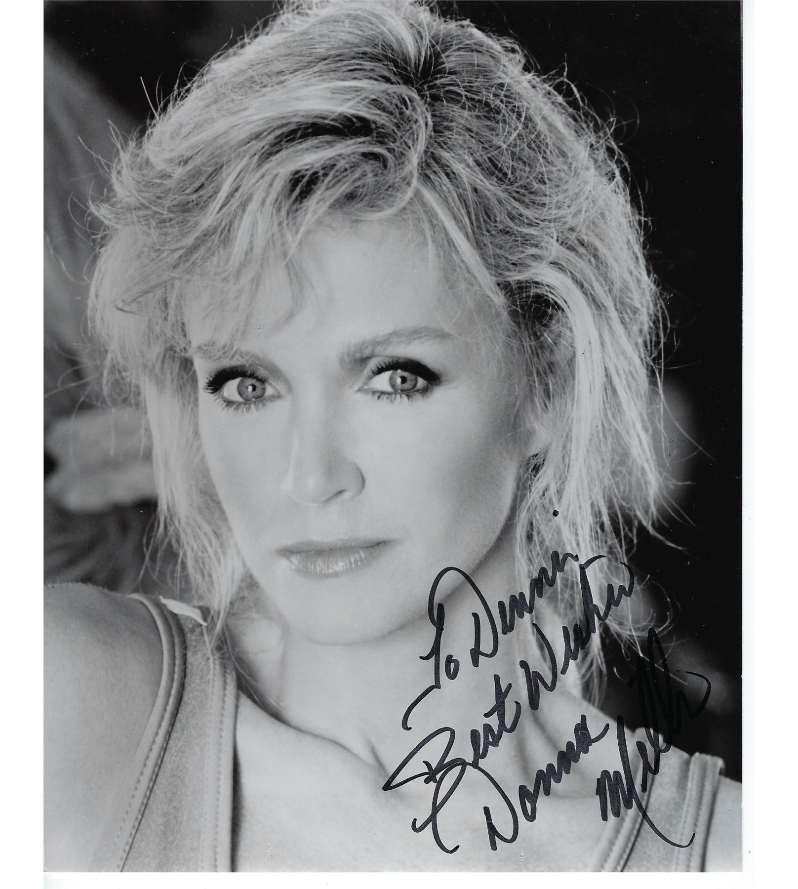Knots Landing Donna Mills Signed Photo