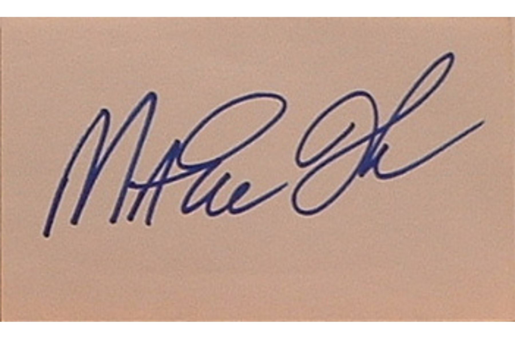 Magic Johnson signature slip