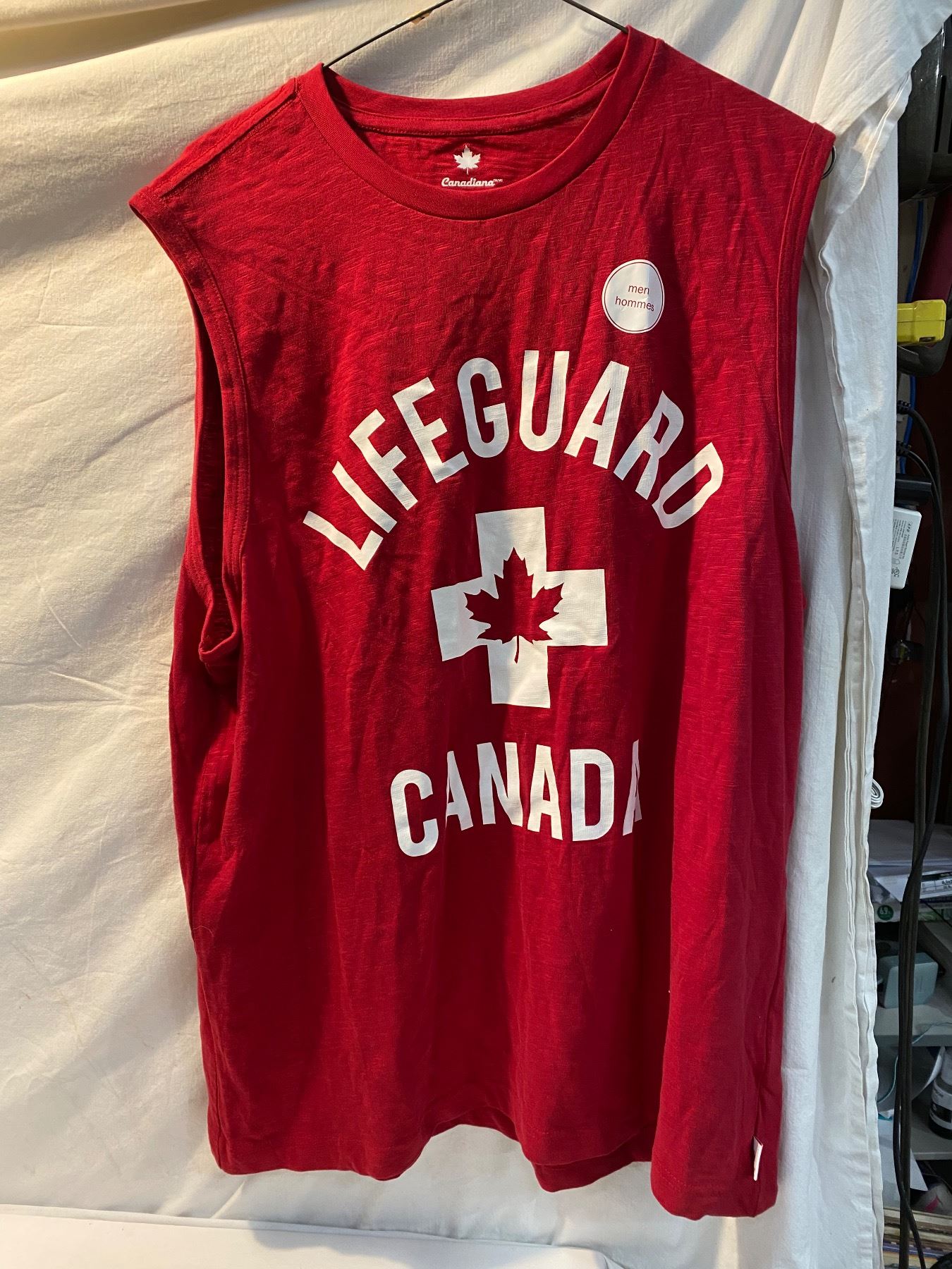 Large lifeguard Canada shirt