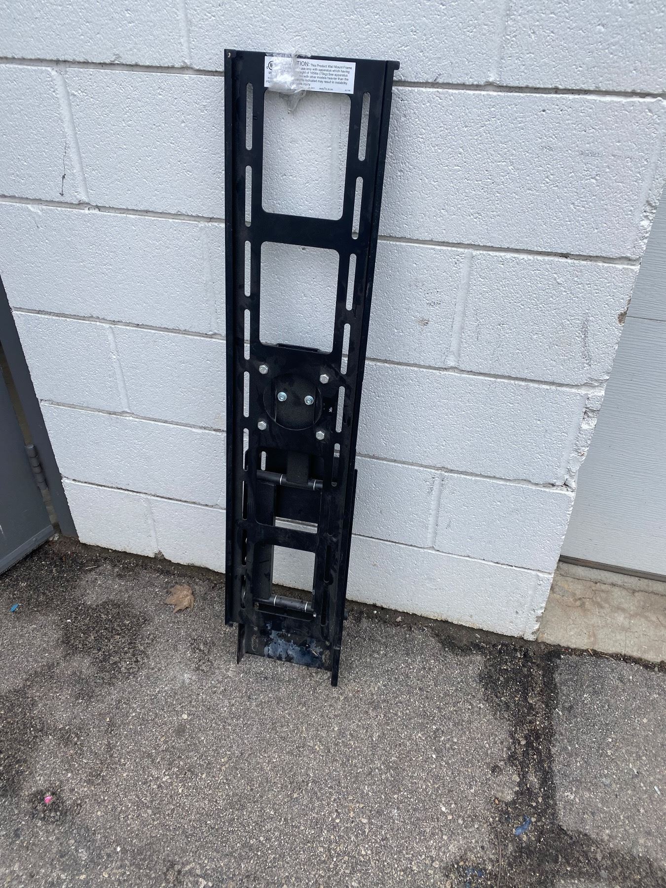 Wall mount frame