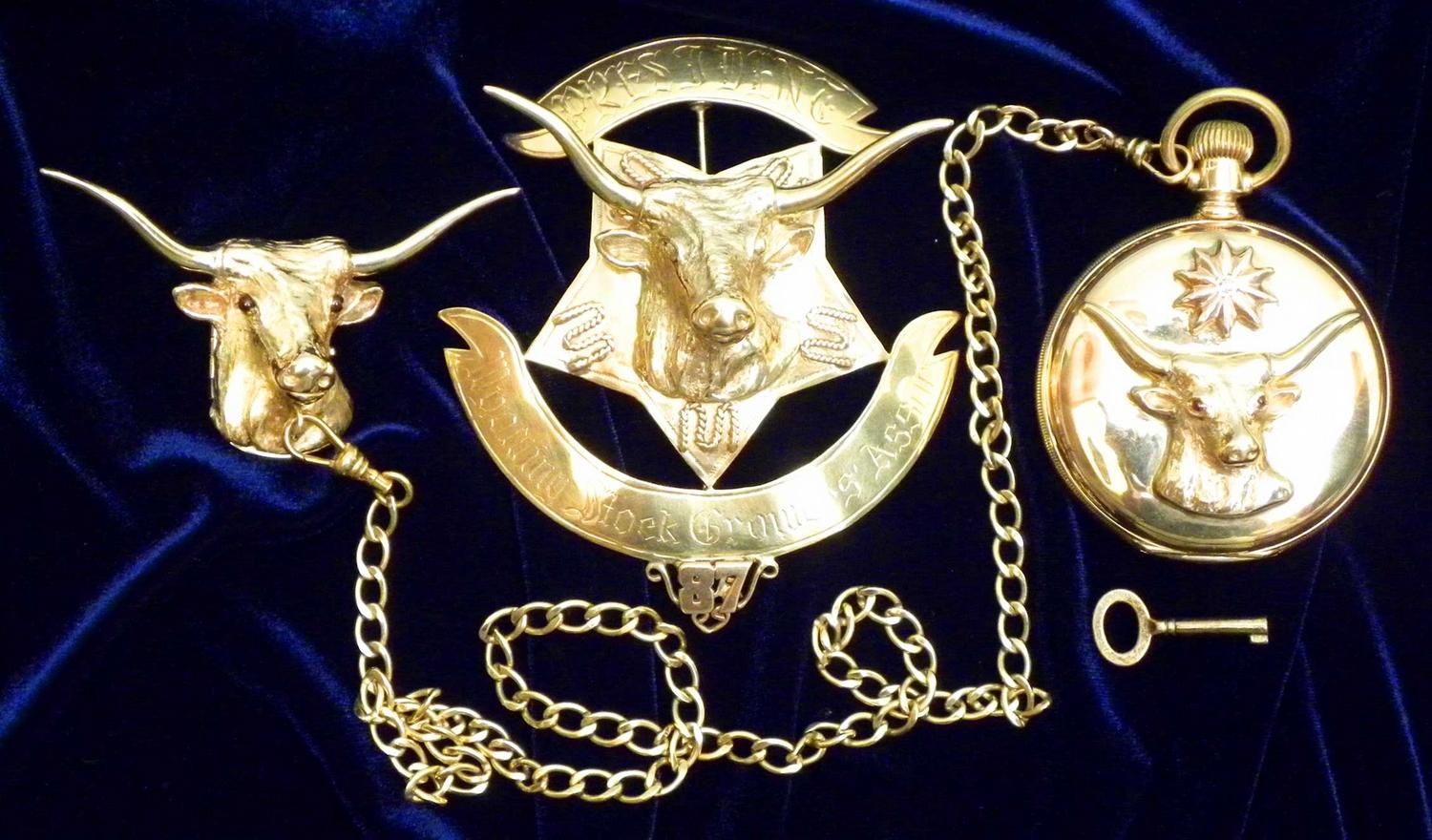 Joseph Maull Carey ( 1845 - 1924) Gold Badge plus