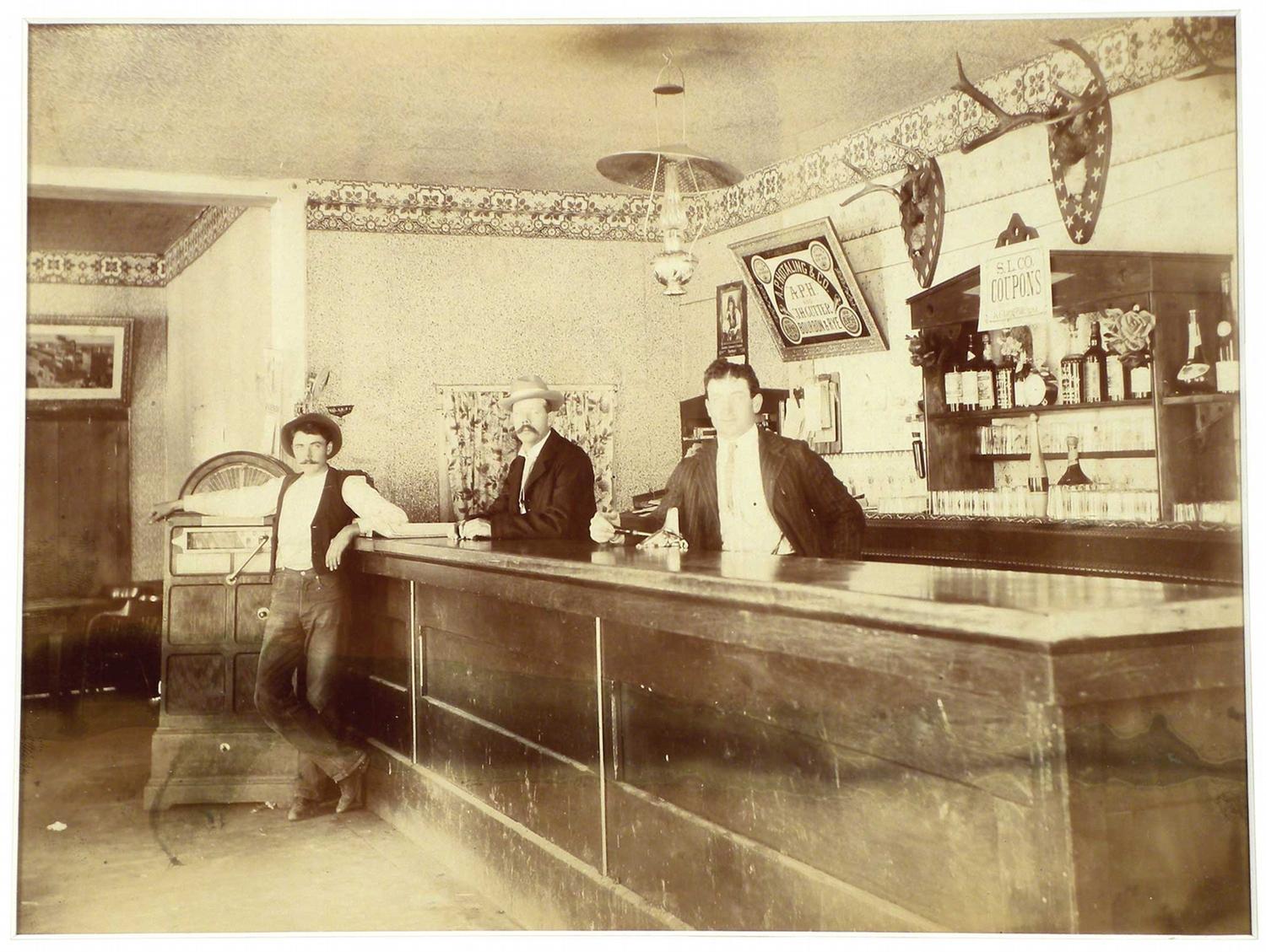 Early Saloon Photograph