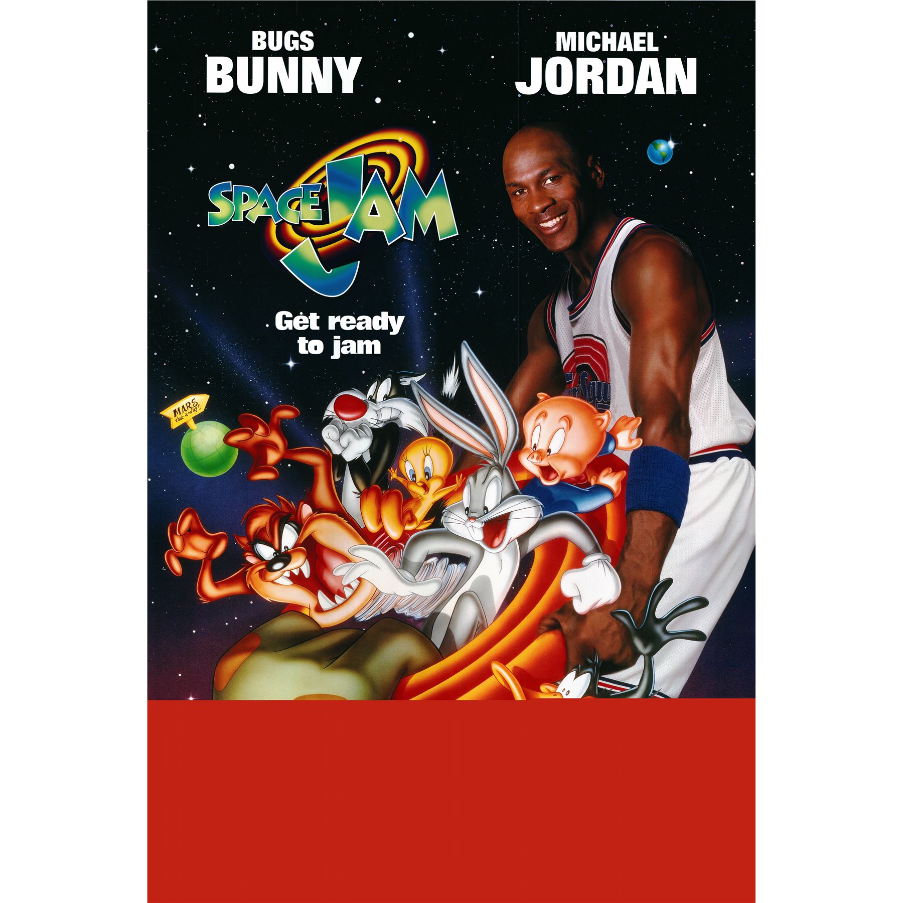 Space Jam 1996 original movie poster