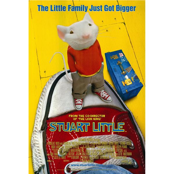 Stuart Little 1999 original movie poster