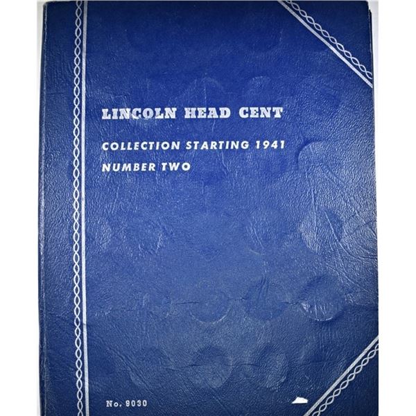 COMPLETE WHITMAN LINCOLN CENTS ALBUM