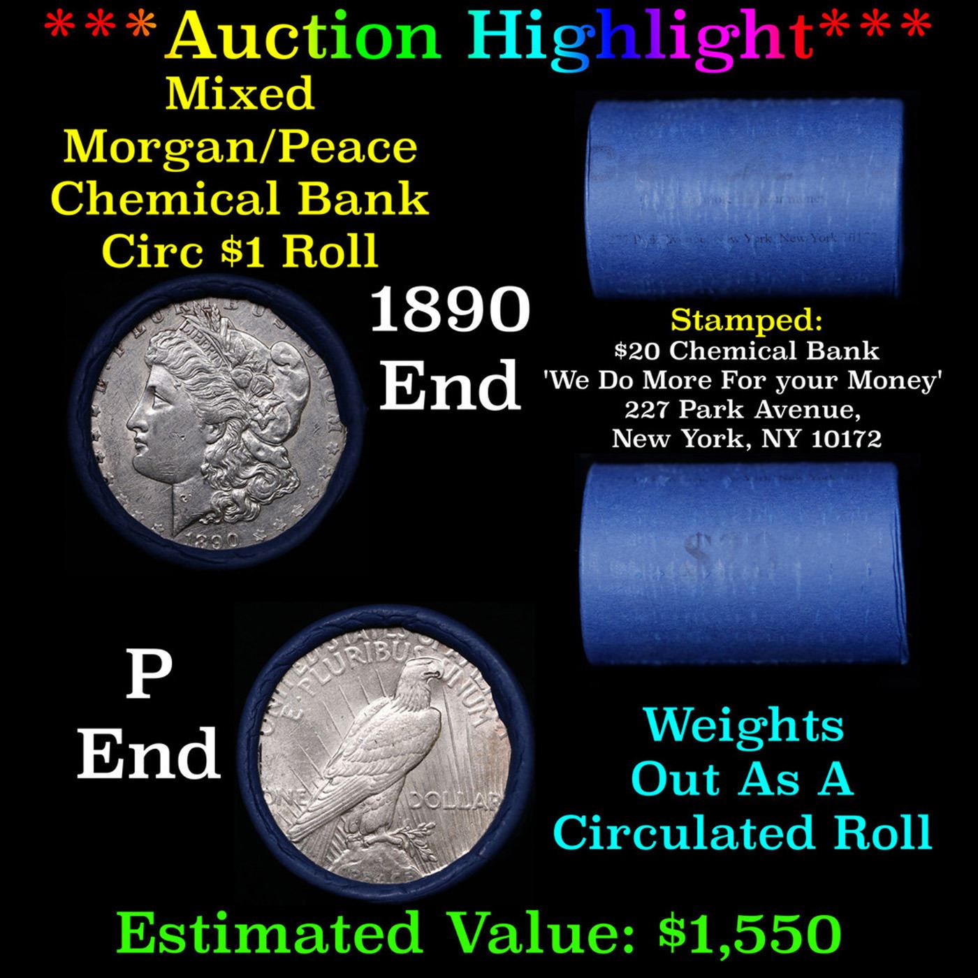 ***Auction Highlight*** Chemical Bank Shotgun 1890 & 'P' Ends Mixed ...