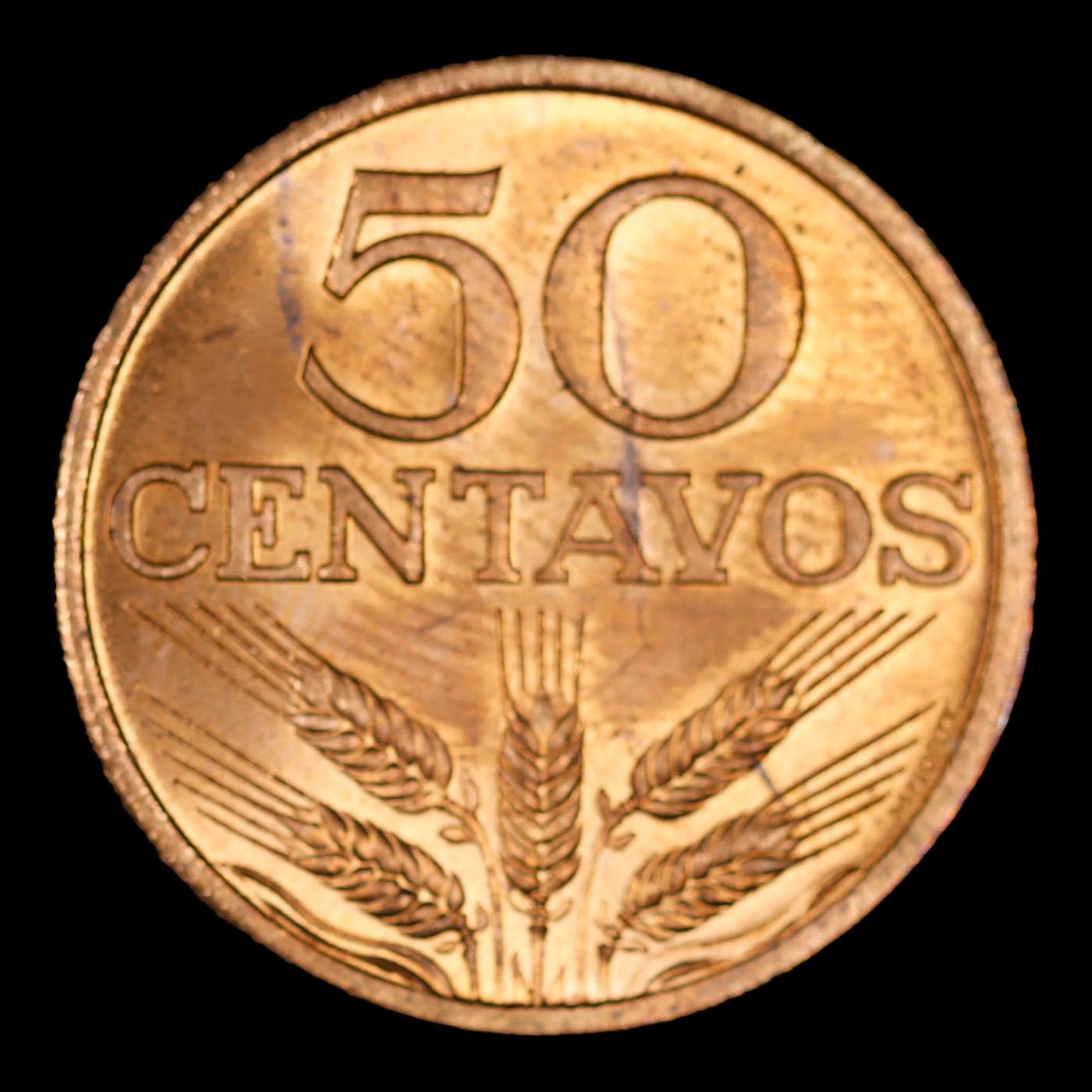 1970 Portugal 50 Centavos KM-596 Grades Choice Unc